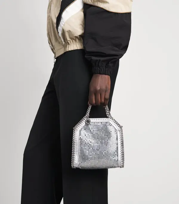 Stella McCartney Mini Chainmail Falabella Tote Bag