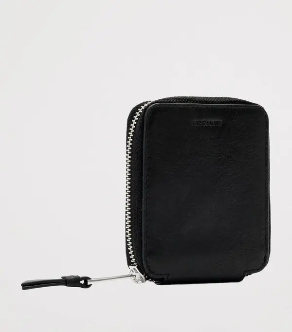 ALLSAINTS Leather Clymer Zip-fastened Wallet