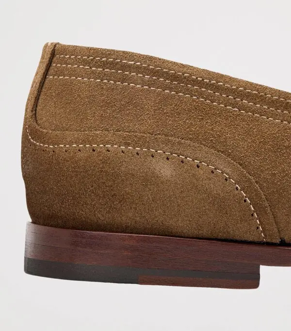 ALLSAINTS Suede Jules Stitch Loafers