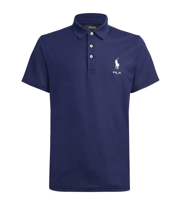 Rlx Ralph Lauren Tailored-fit Performance Polo Shirt