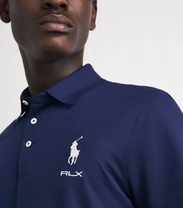 Rlx Ralph Lauren Tailored-fit Performance Polo Shirt