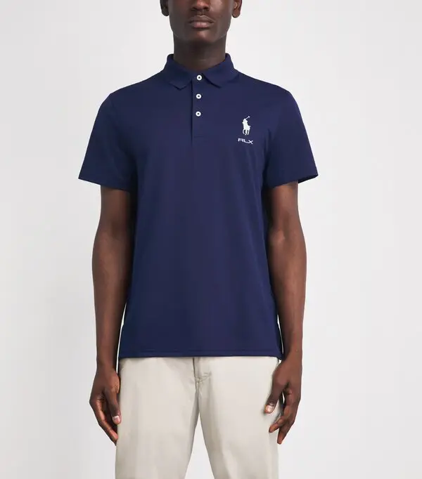 Rlx Ralph Lauren Tailored-fit Performance Polo Shirt