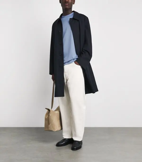 Sunspel Supima Cotton Classic T-shirt - Blue