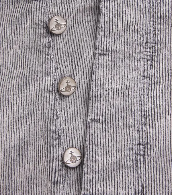 VIVIENNE WESTWOOD Corduroy Twisted Seam Straight Jeans