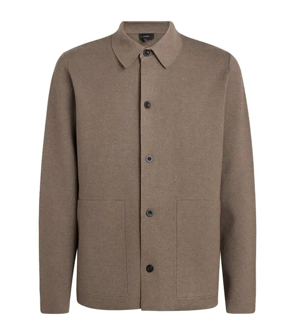 Vince Milano-knit Overshirt