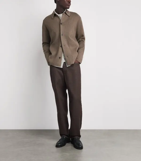 Vince Milano-knit Overshirt