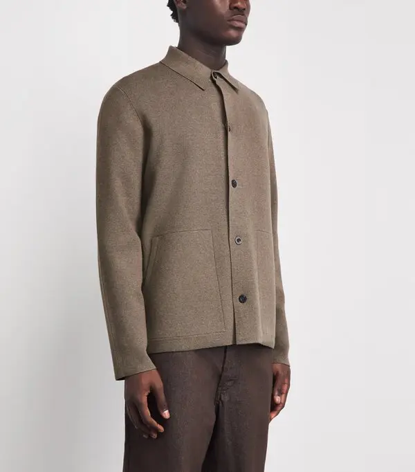 Vince Milano-knit Overshirt