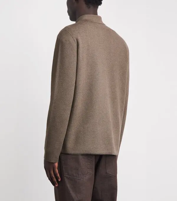 Vince Milano-knit Overshirt
