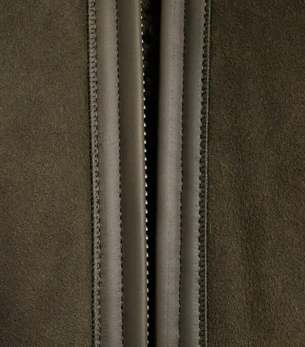 Vince Suede-shearling Jacket