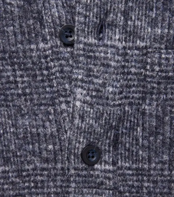 Vince Donegal Check Polo Sweater