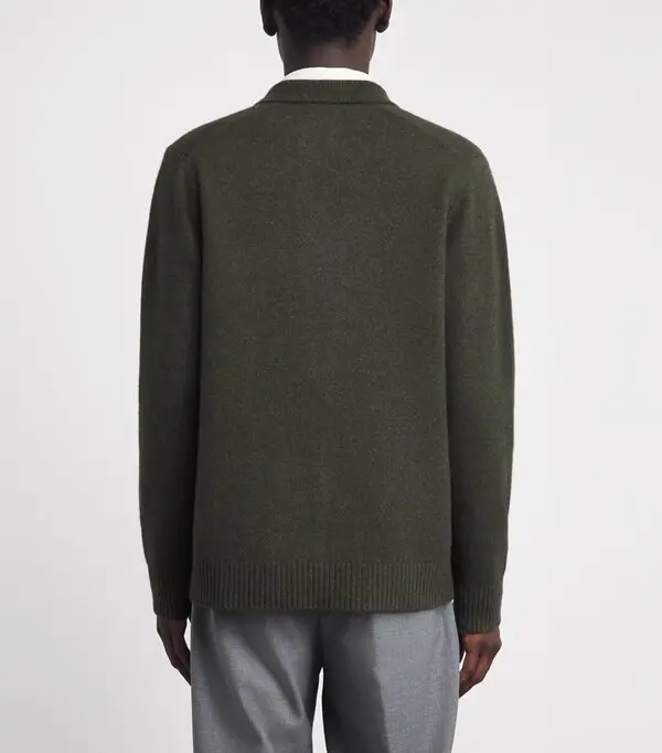 Vince Wool-cashmere Knitted Blazer