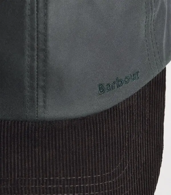 Barbour Waxed Cotton Beadnell Baseball Cap