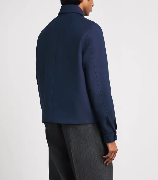 Drole De Monsieur Embroidered Bomber Jacket