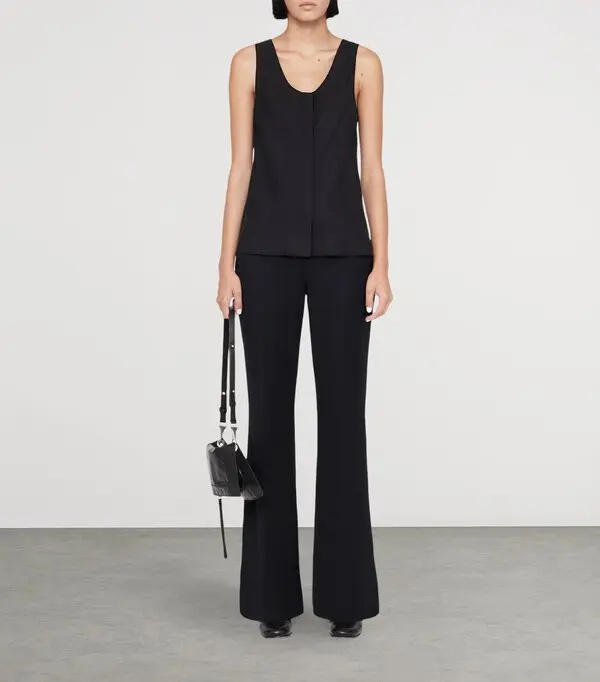 ALLSAINTS Silk-blend Milla Tank Top