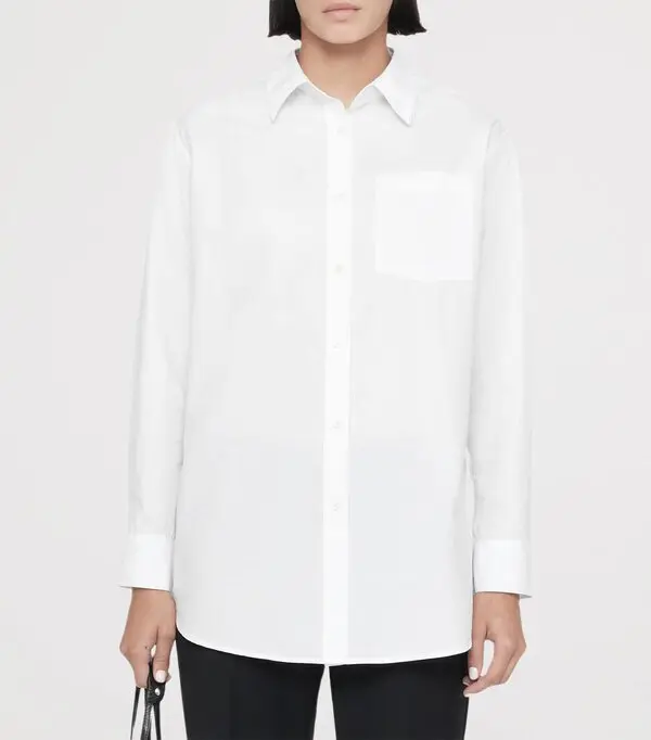 ALLSAINTS Organic Cotton Oversized Kaia Shirt