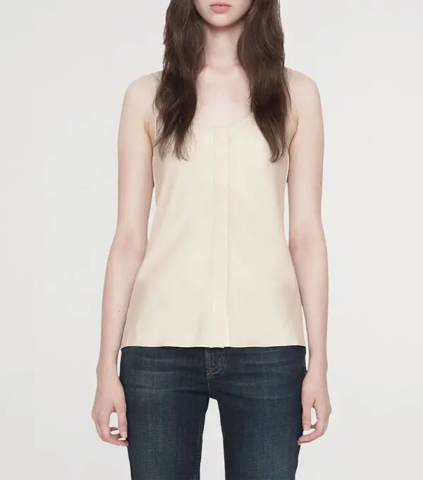 ALLSAINTS Silk-blend Milla Tank Top
