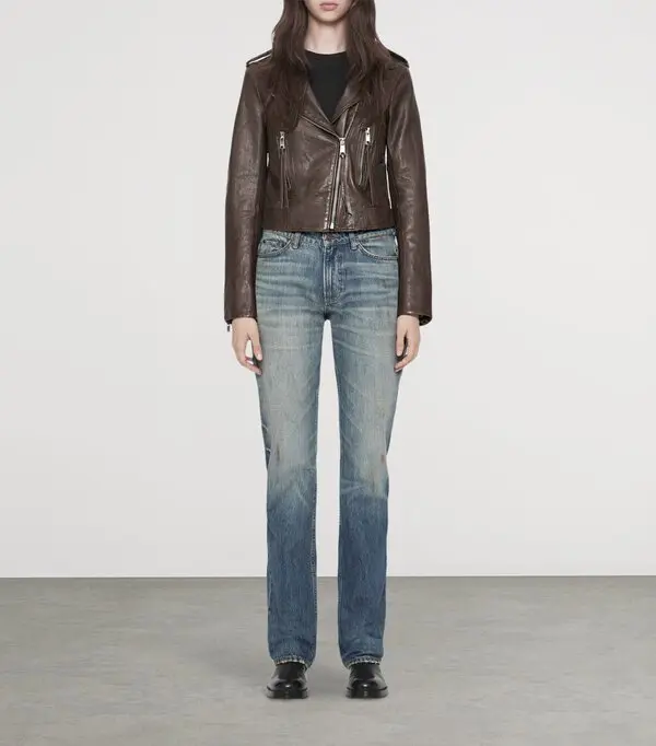 ALLSAINTS Errie Leather Biker Jacket