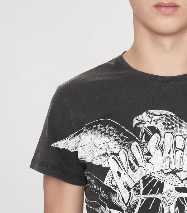 ALLSAINTS Organic Cotton Emblems T-shirt