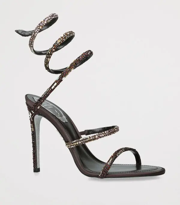 Rene Caovilla Embellished Heeled Sandals 105
