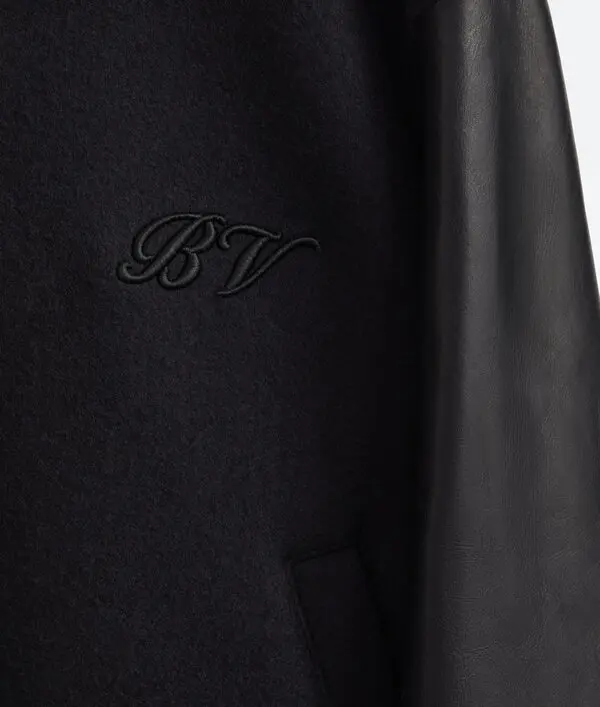 Bottega Veneta Wool And Leather Blouson