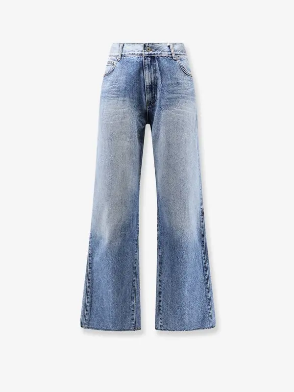 TONYWACK Recut Flared Cotton Jeans