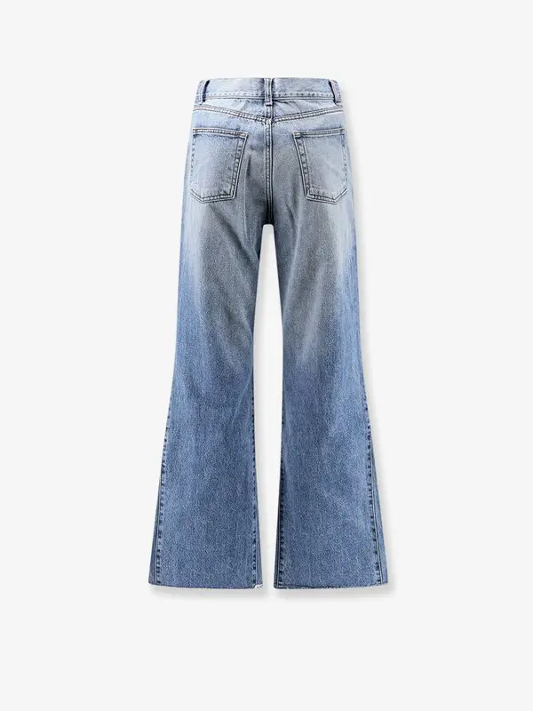 TONYWACK Recut Flared Cotton Jeans