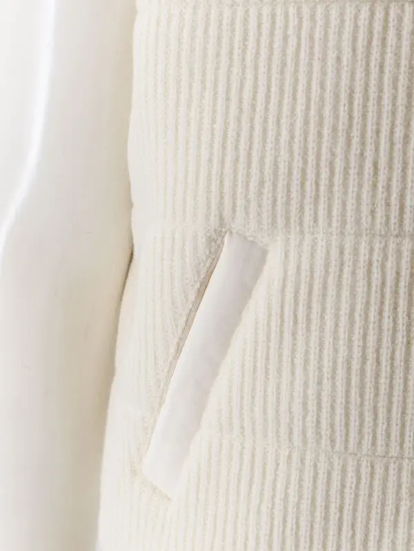 GRAN SASSO Sleeveless Virgin Wool Jacket