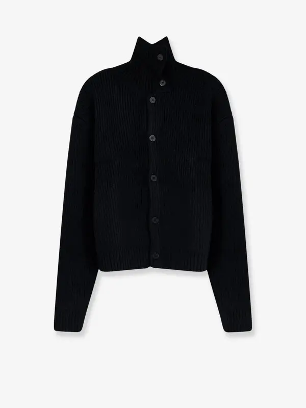 TONYWACK Buttonup Ribbed Wool And Cotton Cardigan