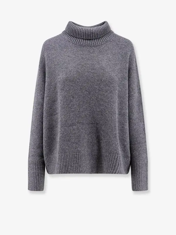 LISA YANG Heidi Cashmere Turtleneck - Grey