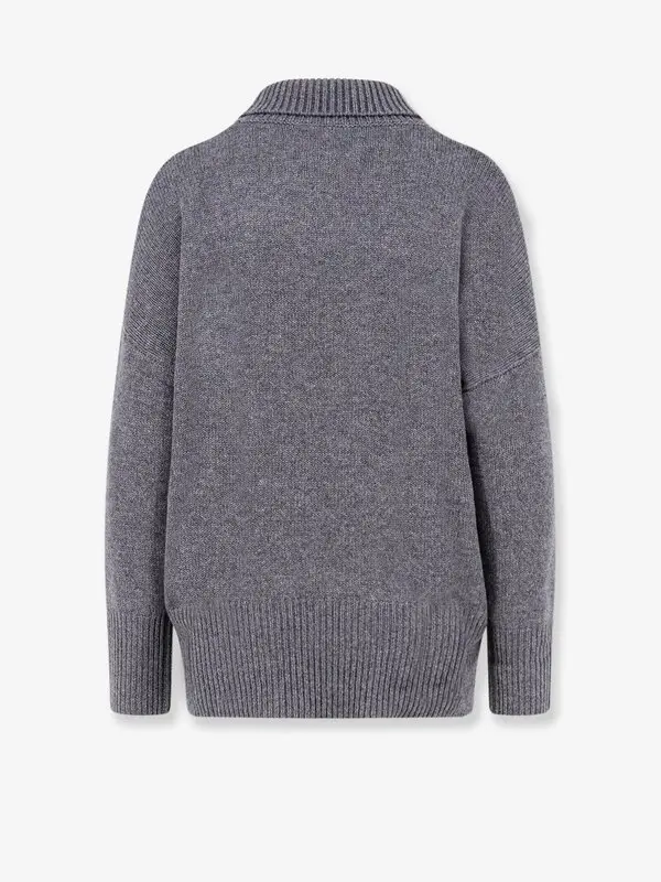 LISA YANG Heidi Cashmere Turtleneck - Grey