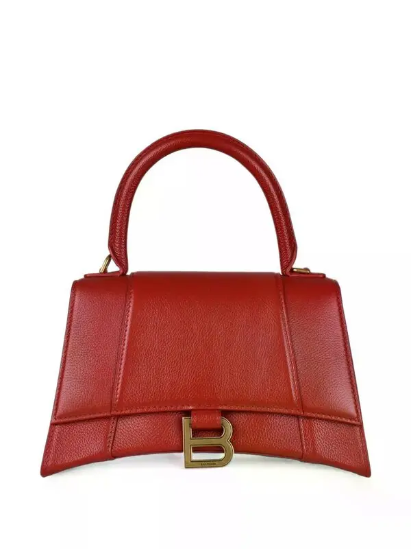 Balenciaga Small Hourglass Shoulder Bag - Red