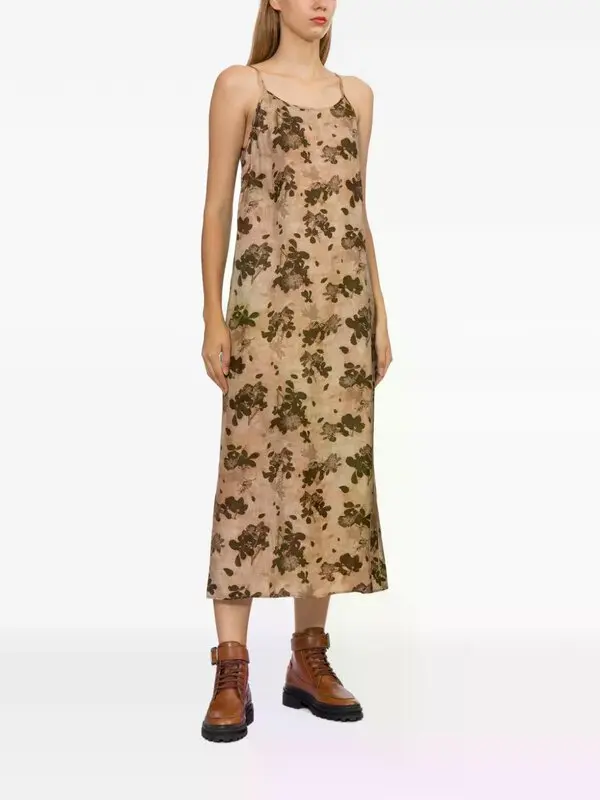 UMA WANG Floral-print Slip Dress