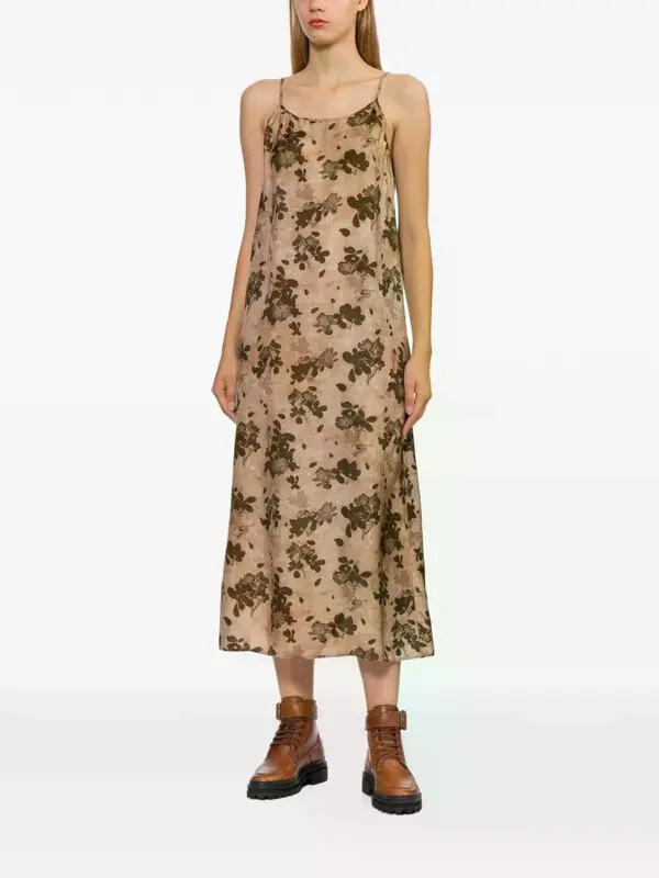 UMA WANG Floral-print Slip Dress