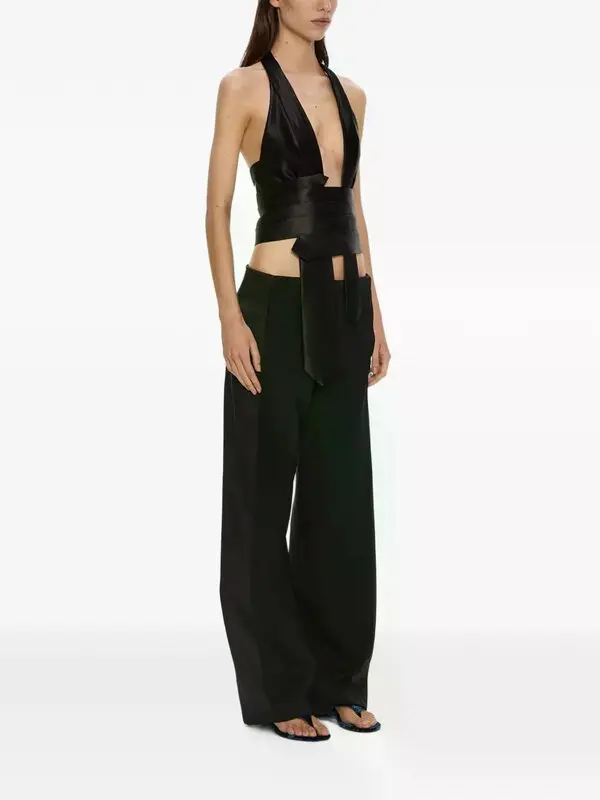 Christopher Esber Tuxedo-style Contrast-panel Trousers
