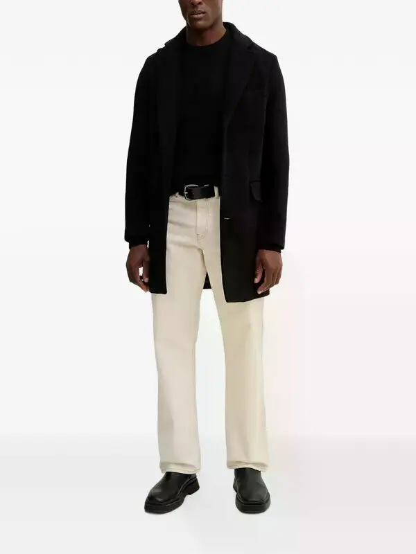 LINDBERGH Crew-neck Ribbed-trim Sweater