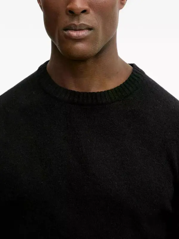 LINDBERGH Crew-neck Ribbed-trim Sweater