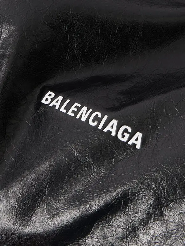 Balenciaga Shopper Dustbag Large Leather Tote Bag