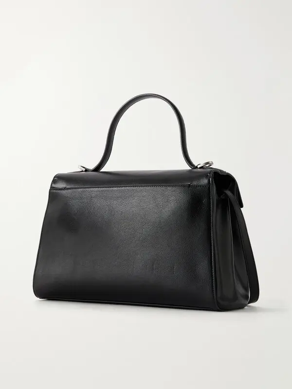 Savette Soft Symmetry Leather Top Handle Bag