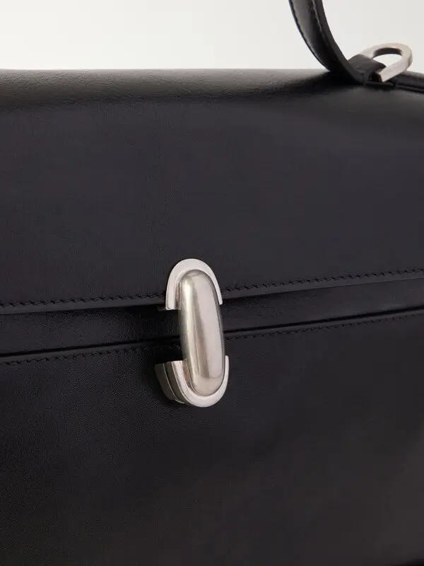 Savette Soft Symmetry Leather Top Handle Bag
