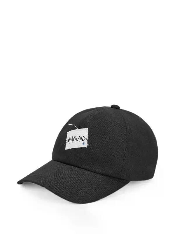 ADER ERROR Zigzag Embroidered-patch Baseball Cap