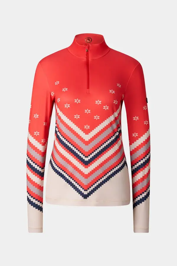 Bogner First Layer Fabia - Red/beige/navy