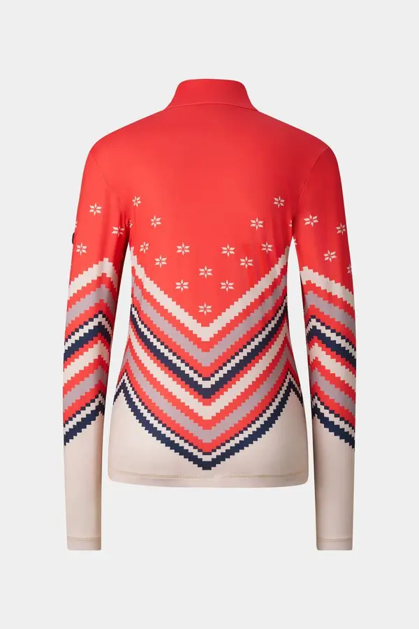 Bogner First Layer Fabia - Red/beige/navy