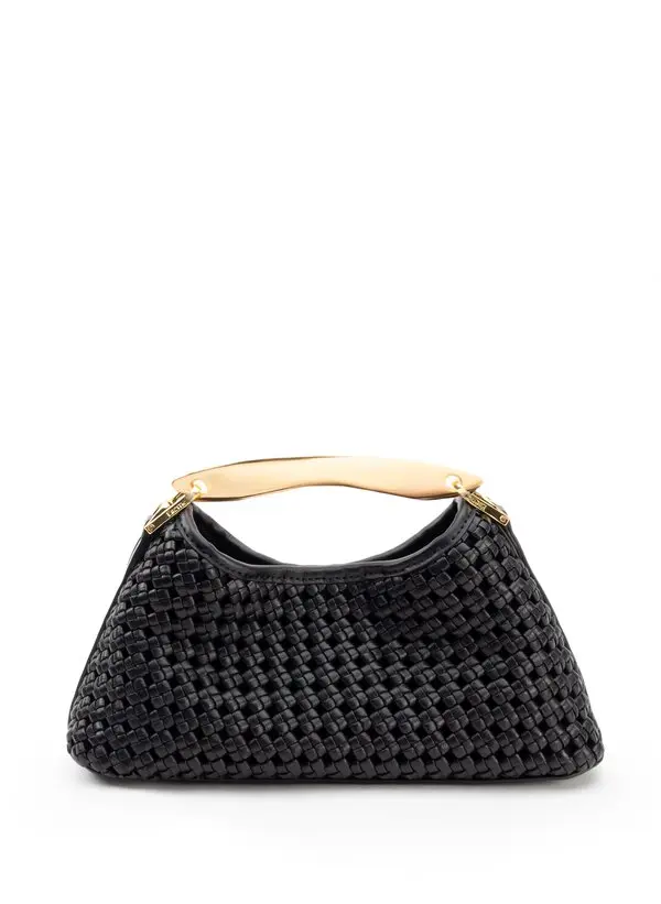 ELLEME Mini Boomerang Woven Leather