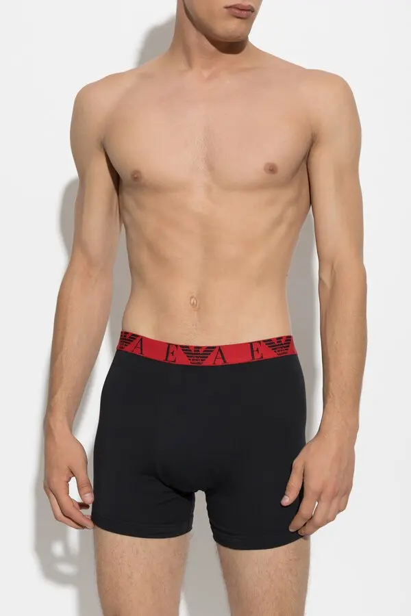Emporio Armani 3-pack Of Cotton Boxers