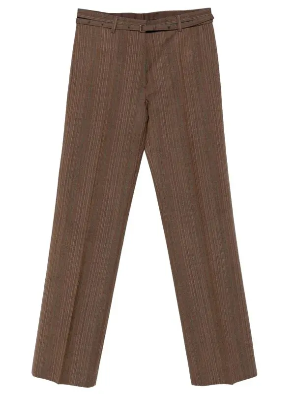 Dries Van Noten Trousers With A Fitted And Slightly Flared Silhouette