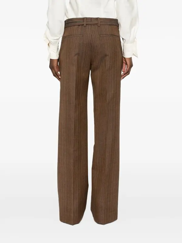 Dries Van Noten Trousers With A Fitted And Slightly Flared Silhouette