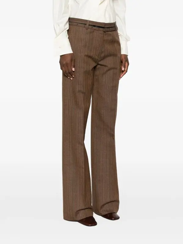 Dries Van Noten Trousers With A Fitted And Slightly Flared Silhouette