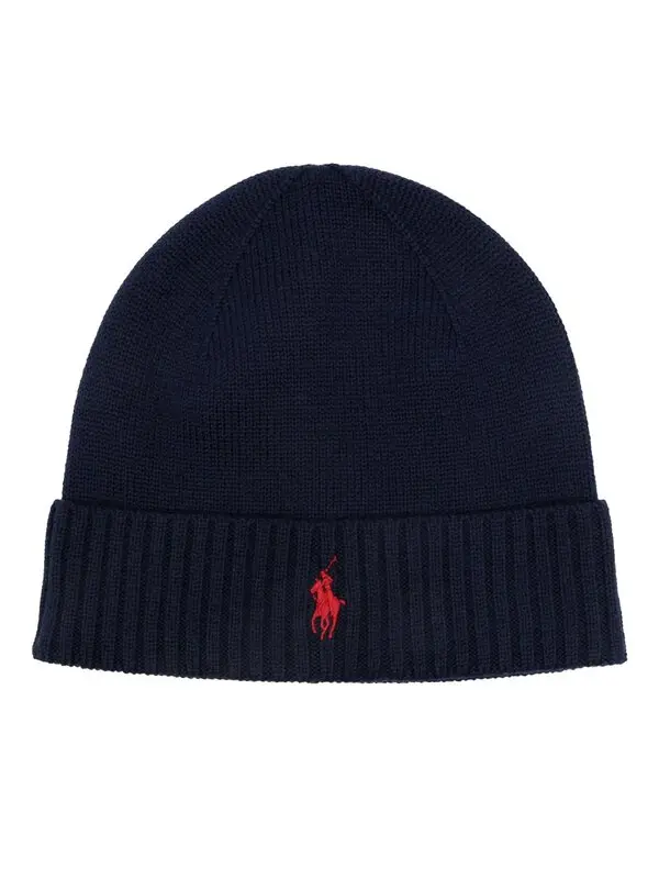 Polo Ralph Lauren Logo Beanie - Blue