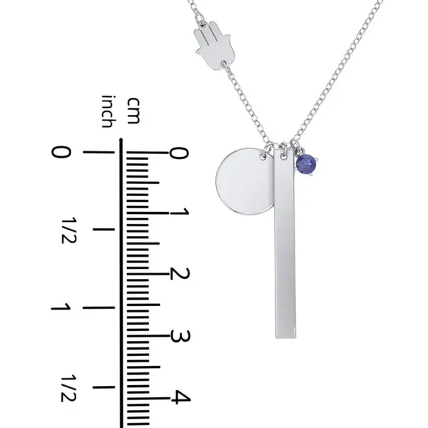 Jewlr Milestone Necklace With Hamsa Charm