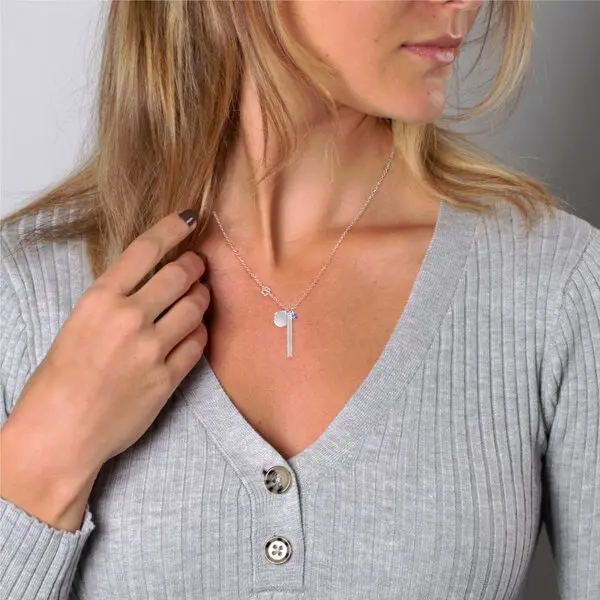 Jewlr Milestone Necklace With Paw Charm